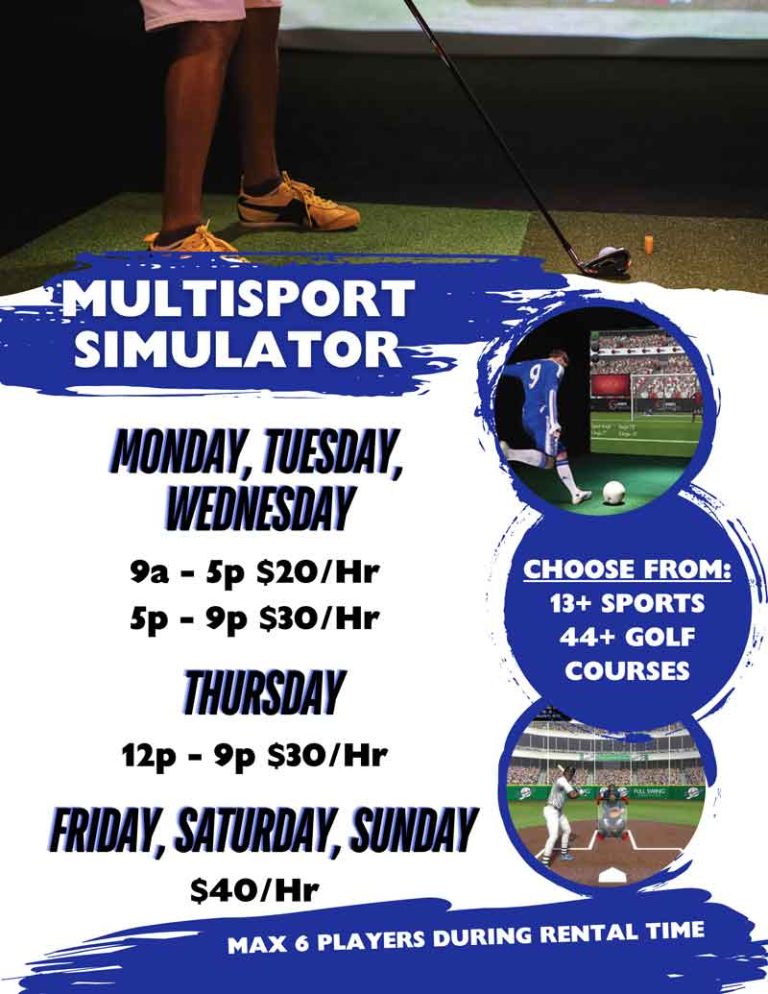 Multi Sport Simulator - Lex Lanes